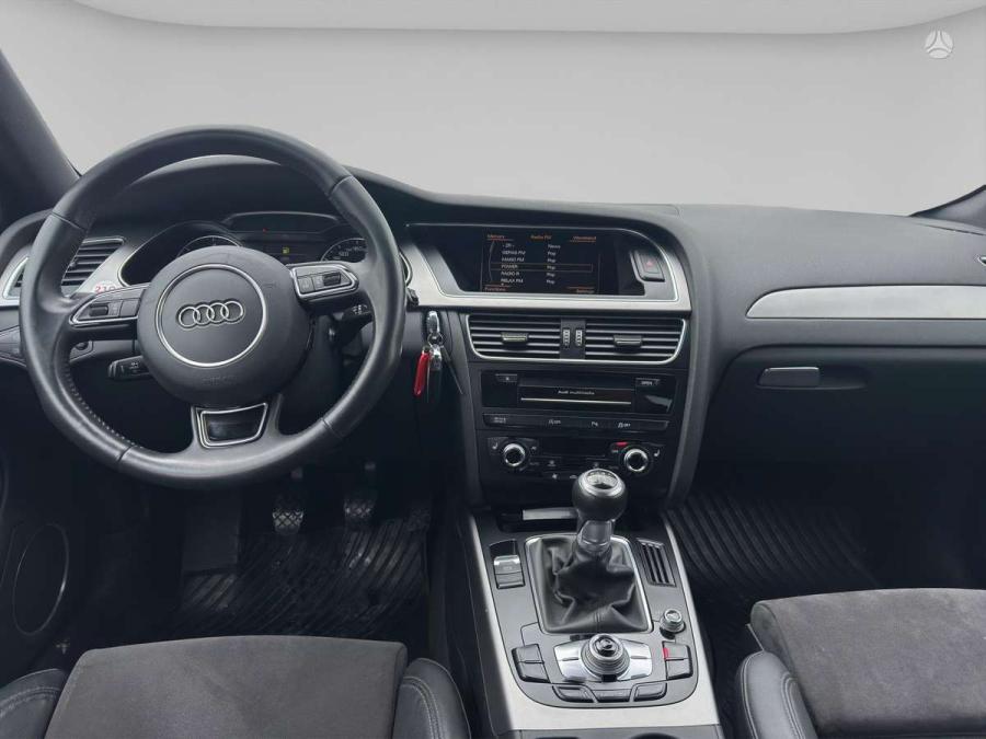 Grey Audi A4 2013 in Kaunas, with an engine capacity of 3.00 L and mileage of 315 thousand km for 8290 €, photo 14 on AUTOMOTO.COM.LV