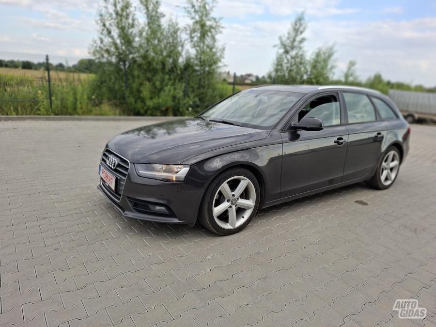 Pelēks Audi A4 2013 Kauņa, ar dzinēja tilpumu 2.00 L un nobraukumu 340 tūkst. km par 6666 €, foto 4 vietnē AUTOMOTO.COM.LV