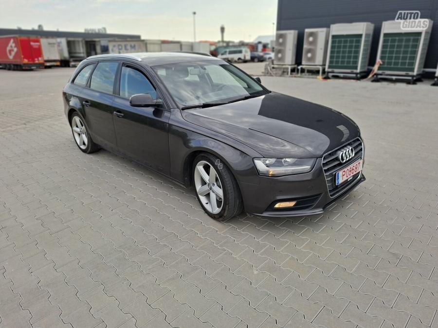 Pelēks Audi A4 2013 Kauņa, ar dzinēja tilpumu 2.00 L un nobraukumu 340 tūkst. km par 6666 €, foto 8 vietnē AUTOMOTO.COM.LV