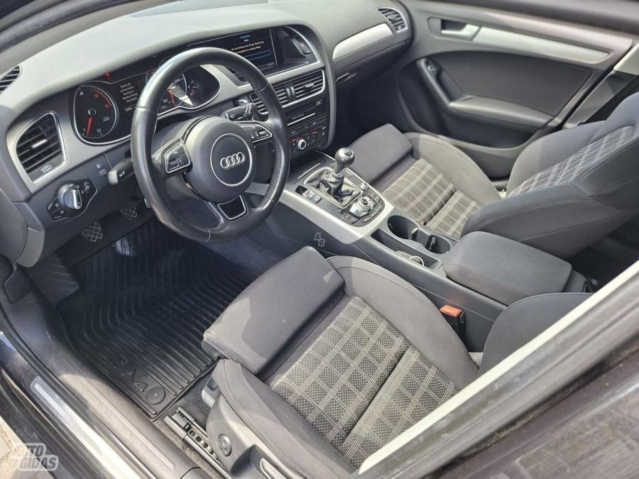 Pelēks Audi A4 2013 Kauņa, ar dzinēja tilpumu 2.00 L un nobraukumu 340 tūkst. km par 6666 €, foto 20 vietnē AUTOMOTO.COM.LV