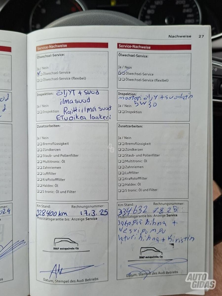 Pelēks Audi A4 2013 Kauņa, ar dzinēja tilpumu 2.00 L un nobraukumu 340 tūkst. km par 6666 €, foto 28 vietnē AUTOMOTO.COM.LV