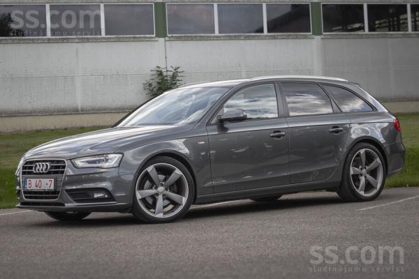 Grey Audi A4 2013 in Tukums, with an engine capacity of 2.00 L and mileage of 259 thousand km for 8790 €, photo 2 on AUTOMOTO.COM.LV