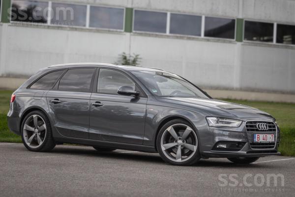 Grey Audi A4 2013 in Tukums, with an engine capacity of 2.00 L and mileage of 259 thousand km for 8790 €, photo 6 on AUTOMOTO.COM.LV