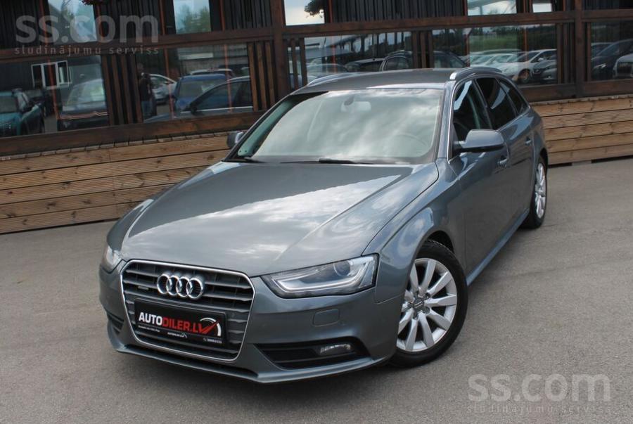 Grey Audi A4 2013 in Riga, with an engine capacity of 2.00 L and mileage of 0 thousand km for 7490 €, photo 1 on AUTOMOTO.COM.LV