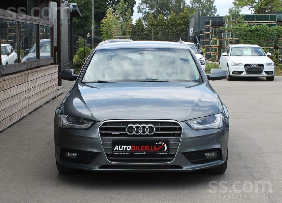 Grey Audi A4 2013 in Riga, with an engine capacity of 2.00 L and mileage of 0 thousand km for 7490 €, photo 4 on AUTOMOTO.COM.LV