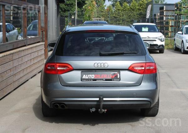 Pelēks Audi A4 2013 Rīga, ar dzinēja tilpumu 2.00 L un nobraukumu 0 tūkst. km par 7490 €, foto 5 vietnē AUTOMOTO.COM.LV