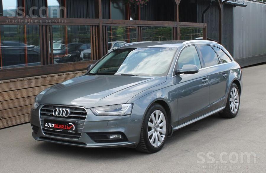 Grey Audi A4 2013 in Riga, with an engine capacity of 2.00 L and mileage of 0 thousand km for 7490 €, photo 9 on AUTOMOTO.COM.LV