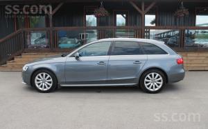 Grey Audi A4 2013 in Riga, with an engine capacity of 2.00 L and mileage of 0 thousand km for 7490 €, photo 10 on AUTOMOTO.COM.LV