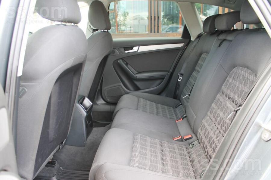 Grey Audi A4 2013 in Riga, with an engine capacity of 2.00 L and mileage of 0 thousand km for 7490 €, photo 13 on AUTOMOTO.COM.LV