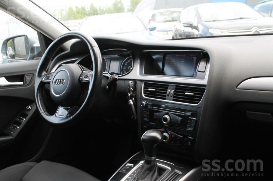 Grey Audi A4 2013 in Riga, with an engine capacity of 2.00 L and mileage of 0 thousand km for 7490 €, photo 15 on AUTOMOTO.COM.LV