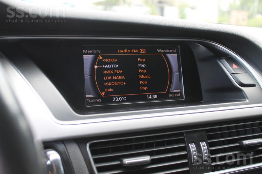 Grey Audi A4 2013 in Riga, with an engine capacity of 2.00 L and mileage of 0 thousand km for 7490 €, photo 22 on AUTOMOTO.COM.LV