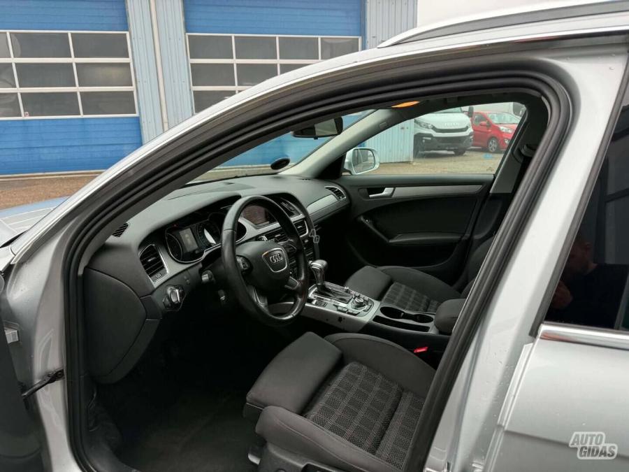 Grey Audi A4 2013 in Plunge, with an engine capacity of 1.80 L and mileage of 198 thousand km for 3500 €, photo 6 on AUTOMOTO.COM.LV