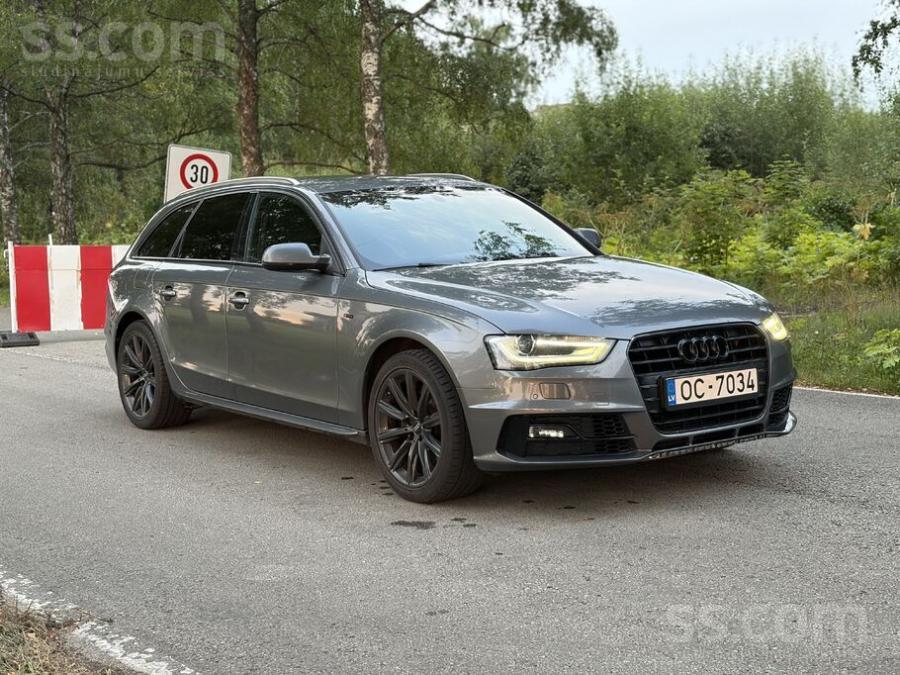 Pelēks Audi A4 2013 Rīga, ar dzinēja tilpumu 2.00 L un nobraukumu 372 tūkst. km par 8380 €, foto 3 vietnē AUTOMOTO.COM.LV