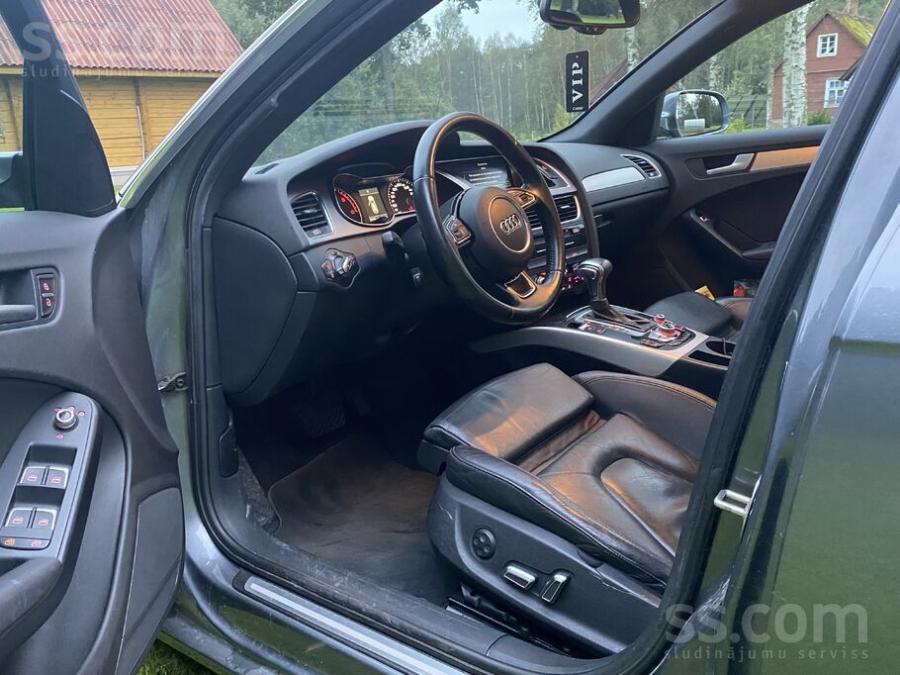 Pelēks Audi A4 2013 Rīga, ar dzinēja tilpumu 2.00 L un nobraukumu 372 tūkst. km par 8380 €, foto 12 vietnē AUTOMOTO.COM.LV