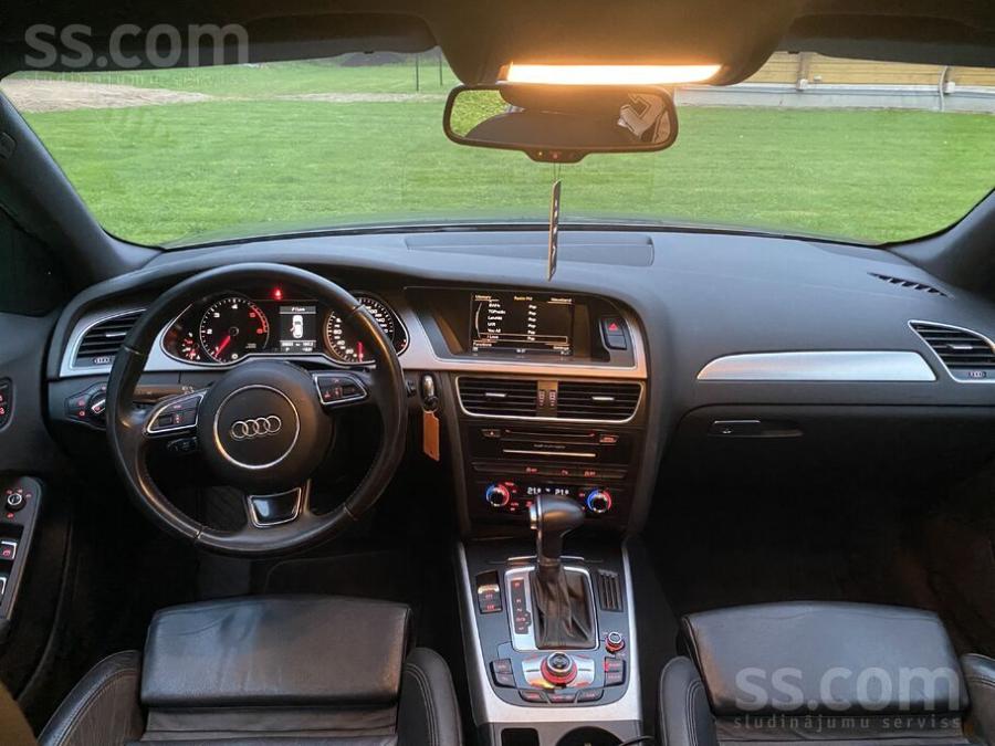 Pelēks Audi A4 2013 Rīga, ar dzinēja tilpumu 2.00 L un nobraukumu 372 tūkst. km par 8380 €, foto 13 vietnē AUTOMOTO.COM.LV