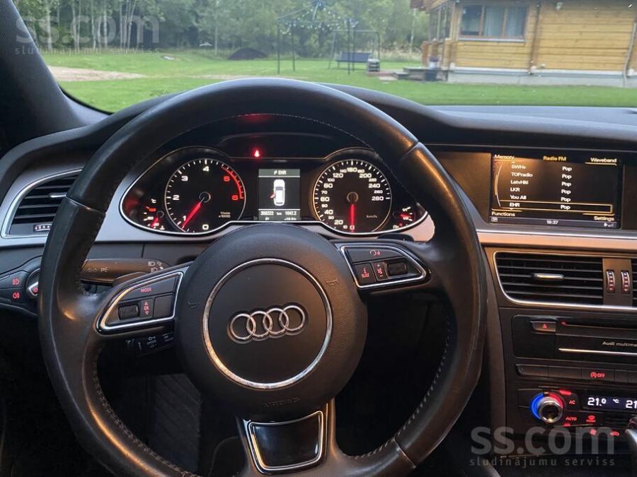 Pelēks Audi A4 2013 Rīga, ar dzinēja tilpumu 2.00 L un nobraukumu 372 tūkst. km par 8380 €, foto 15 vietnē AUTOMOTO.COM.LV