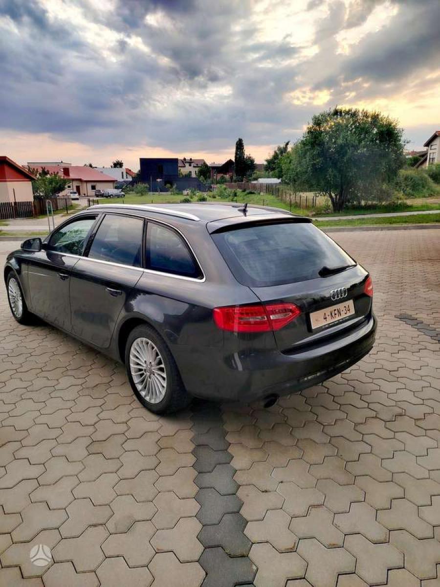 Grey Audi A4 2013 in Vilnius, with an engine capacity of 1.80 L and mileage of 287 thousand km for 6600 €, photo 37 on AUTOMOTO.COM.LV