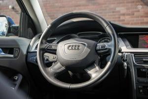 Grey Audi A4 2013 in Marijampole, with an engine capacity of 1.97 L and mileage of 307 thousand km for 6950 €, photo 15 on AUTOMOTO.COM.LV