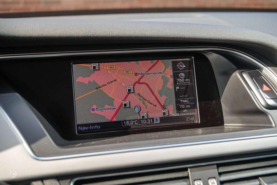 Grey Audi A4 2013 in Marijampole, with an engine capacity of 1.97 L and mileage of 307 thousand km for 6950 €, photo 17 on AUTOMOTO.COM.LV