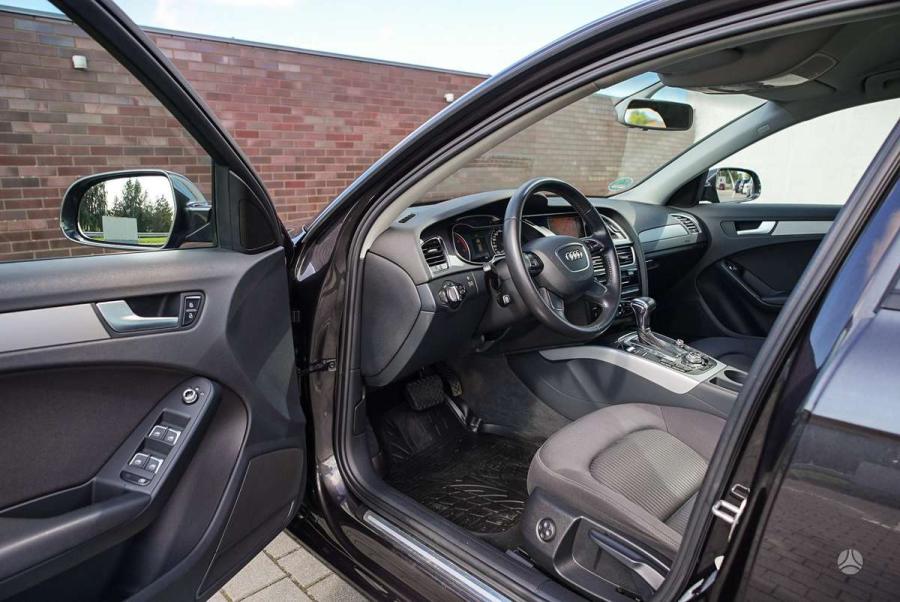 Grey Audi A4 2013 in Marijampole, with an engine capacity of 1.97 L and mileage of 307 thousand km for 6950 €, photo 22 on AUTOMOTO.COM.LV