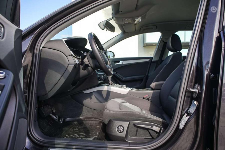 Grey Audi A4 2013 in Marijampole, with an engine capacity of 1.97 L and mileage of 307 thousand km for 6950 €, photo 24 on AUTOMOTO.COM.LV