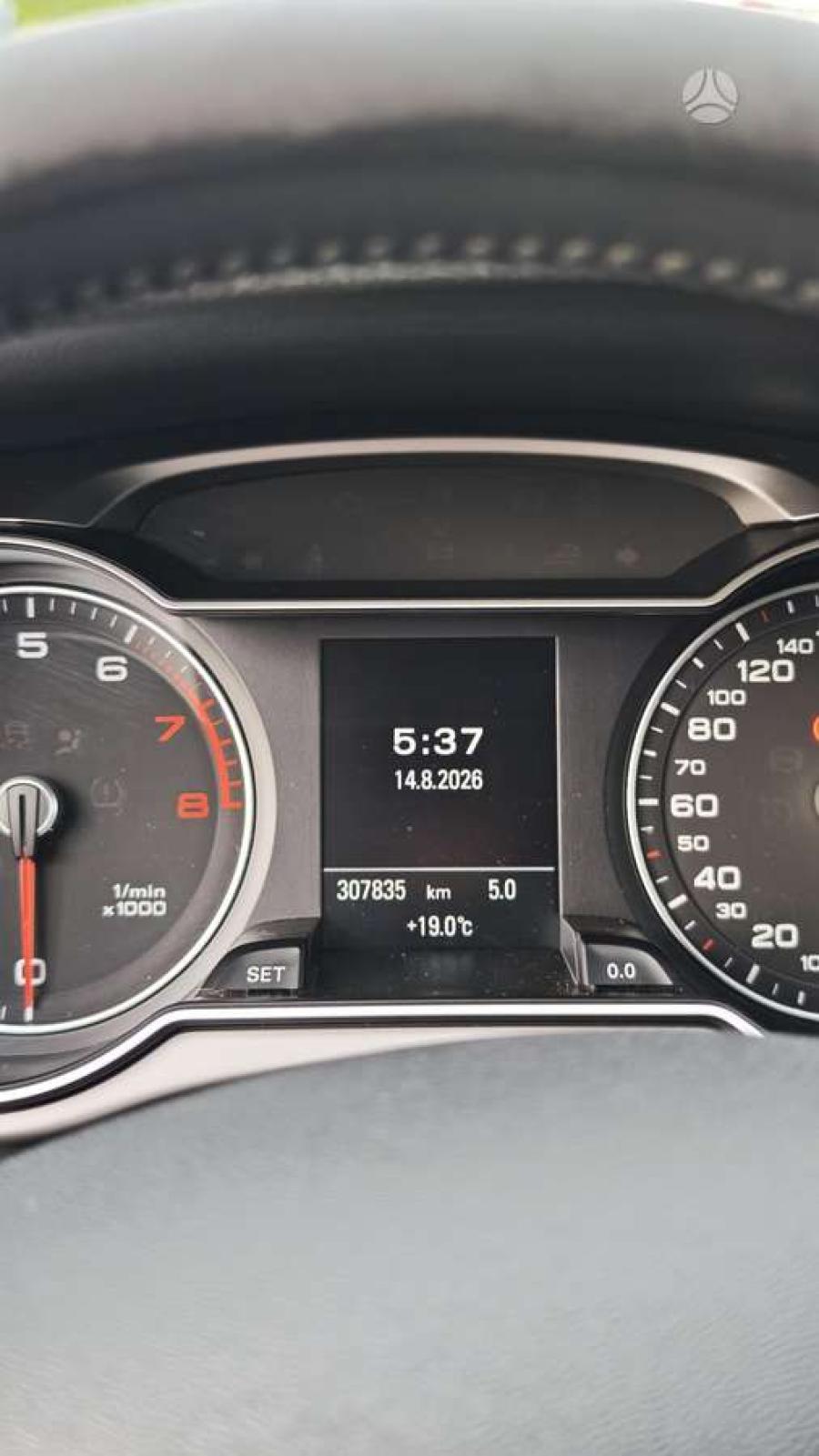 Pelēks Audi A4 2013 Kauņa, ar dzinēja tilpumu 1.80 L un nobraukumu 308 tūkst. km par 8000 €, foto 18 vietnē AUTOMOTO.COM.LV