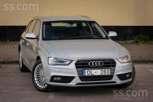 Grey Audi A4 2013 in Tukums, with an engine capacity of 2.00 L and mileage of 201 thousand km for 9950 €, photo  on AUTOMOTO.COM.LV