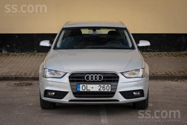 Grey Audi A4 2013 in Tukums, with an engine capacity of 2.00 L and mileage of 201 thousand km for 9950 €, photo 3 on AUTOMOTO.COM.LV