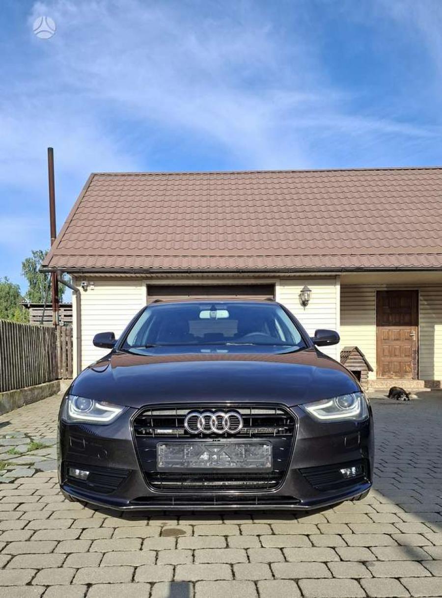 Pelēks Audi A4 2013 Viļņa, ar dzinēja tilpumu 1.97 L un nobraukumu 290 tūkst. km par 6850 €, foto 3 vietnē AUTOMOTO.COM.LV