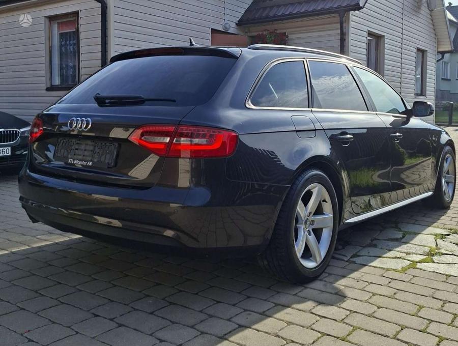 Pelēks Audi A4 2013 Viļņa, ar dzinēja tilpumu 1.97 L un nobraukumu 290 tūkst. km par 6850 €, foto 5 vietnē AUTOMOTO.COM.LV