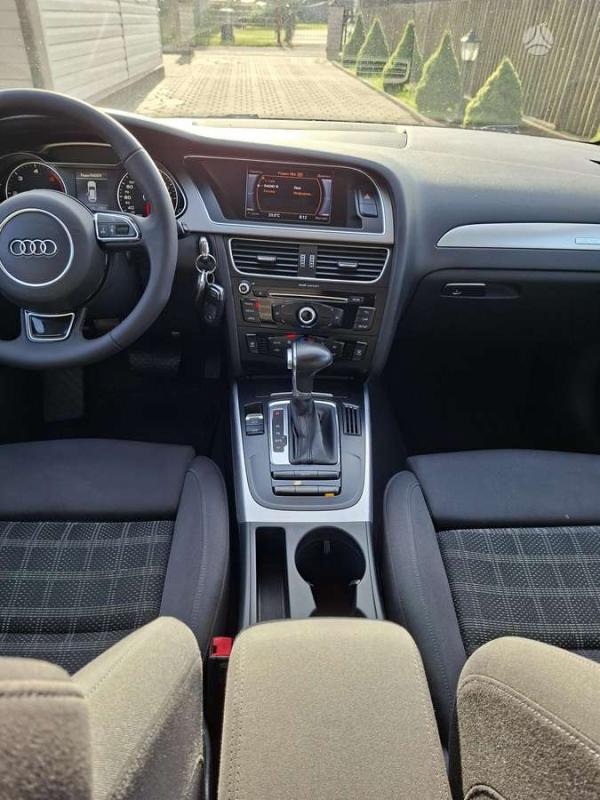 Grey Audi A4 2013 in Vilnius, with an engine capacity of 1.97 L and mileage of 290 thousand km for 6850 €, photo 10 on AUTOMOTO.COM.LV