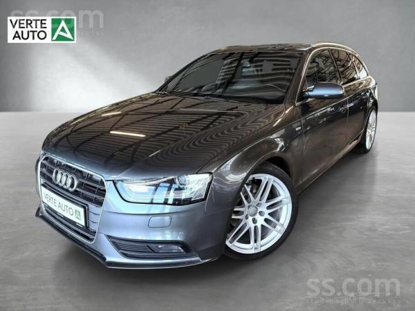 Grey Audi A4 2013 in Riga, with an engine capacity of 2.00 L and mileage of 169 thousand km for 13490 €, photo 1 on AUTOMOTO.COM.LV