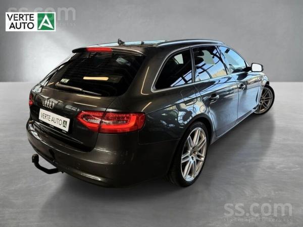 Grey Audi A4 2013 in Riga, with an engine capacity of 2.00 L and mileage of 169 thousand km for 13490 €, photo 5 on AUTOMOTO.COM.LV