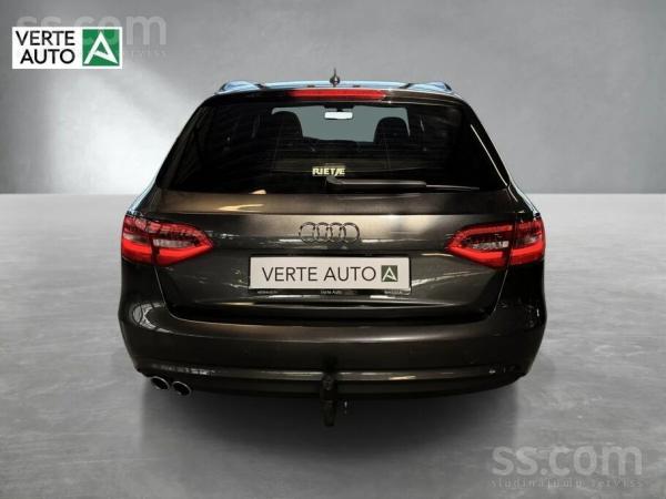 Grey Audi A4 2013 in Riga, with an engine capacity of 2.00 L and mileage of 169 thousand km for 13490 €, photo 6 on AUTOMOTO.COM.LV