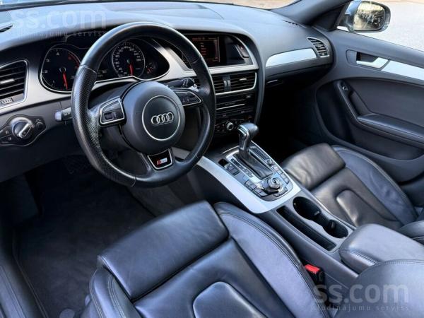 Grey Audi A4 2013 in Riga, with an engine capacity of 2.00 L and mileage of 169 thousand km for 13490 €, photo 8 on AUTOMOTO.COM.LV