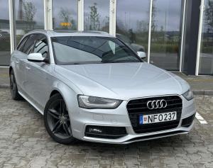 Pelēks Audi A4 2013 Viļņa, ar dzinēja tilpumu 1.80 L un nobraukumu 297 tūkst. km par 7000 €, foto  vietnē AUTOMOTO.COM.LV