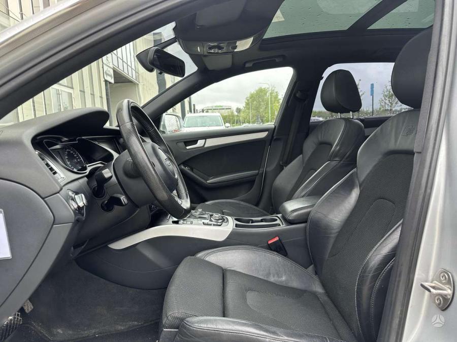 Pelēks Audi A4 2013 Viļņa, ar dzinēja tilpumu 1.80 L un nobraukumu 297 tūkst. km par 7000 €, foto 6 vietnē AUTOMOTO.COM.LV