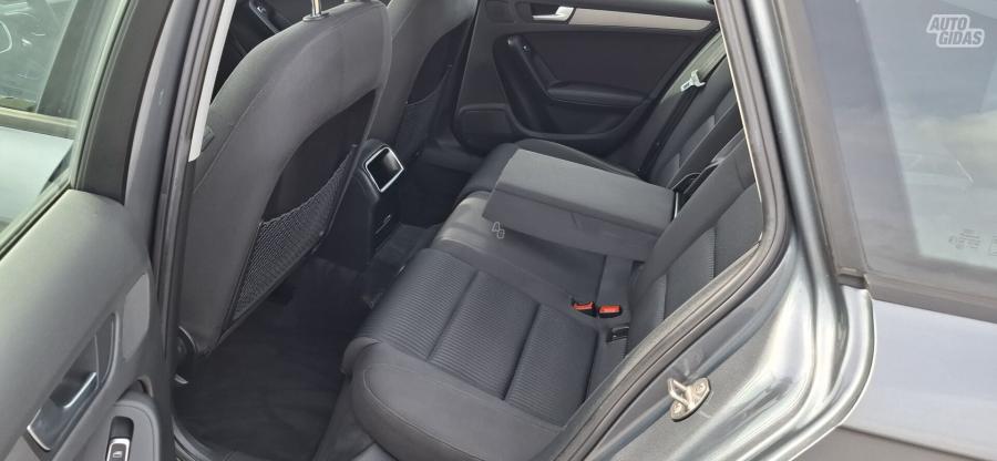 Grey Audi A4 2013 in Marijampole, with an engine capacity of 1.80 L and mileage of 268 thousand km for 6600 €, photo 13 on AUTOMOTO.COM.LV