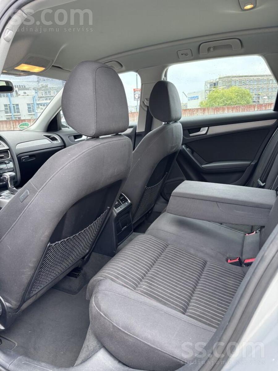 Pelēks Audi A4 2013 Rīga, ar dzinēja tilpumu 2.00 L un nobraukumu 219 tūkst. km par 7000 €, foto 10 vietnē AUTOMOTO.COM.LV