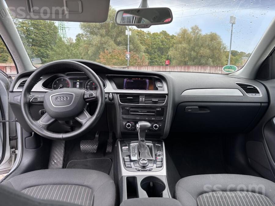 Pelēks Audi A4 2013 Rīga, ar dzinēja tilpumu 2.00 L un nobraukumu 219 tūkst. km par 7000 €, foto 12 vietnē AUTOMOTO.COM.LV