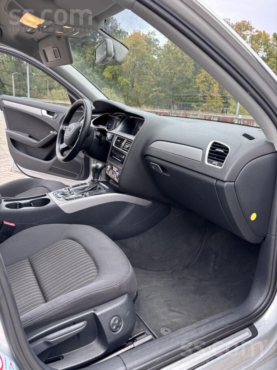 Pelēks Audi A4 2013 Rīga, ar dzinēja tilpumu 2.00 L un nobraukumu 219 tūkst. km par 7000 €, foto 16 vietnē AUTOMOTO.COM.LV