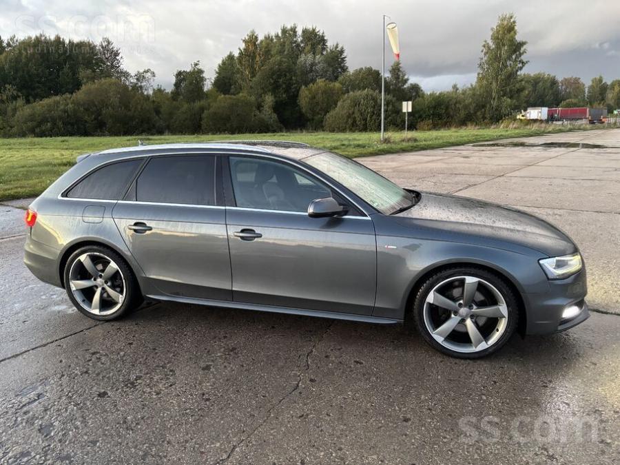 Grey Audi A4 2013 in Riga, with an engine capacity of 3.00 L and mileage of 194 thousand km for 7999 €, photo 3 on AUTOMOTO.COM.LV