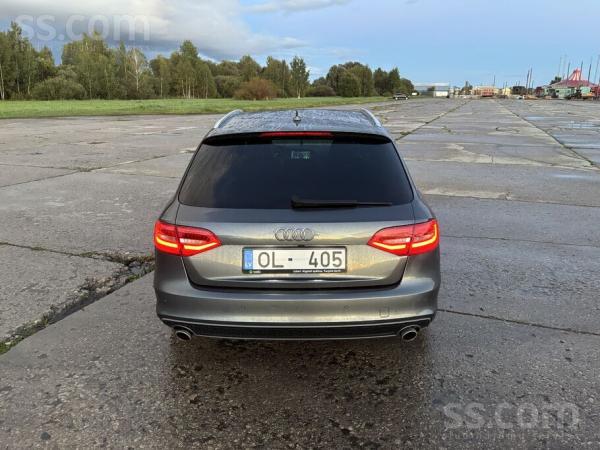 Pelēks Audi A4 2013 Rīga, ar dzinēja tilpumu 3.00 L un nobraukumu 194 tūkst. km par 7999 €, foto 4 vietnē AUTOMOTO.COM.LV
