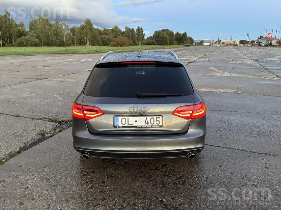 Grey Audi A4 2013 in Riga, with an engine capacity of 3.00 L and mileage of 194 thousand km for 7999 €, photo 4 on AUTOMOTO.COM.LV