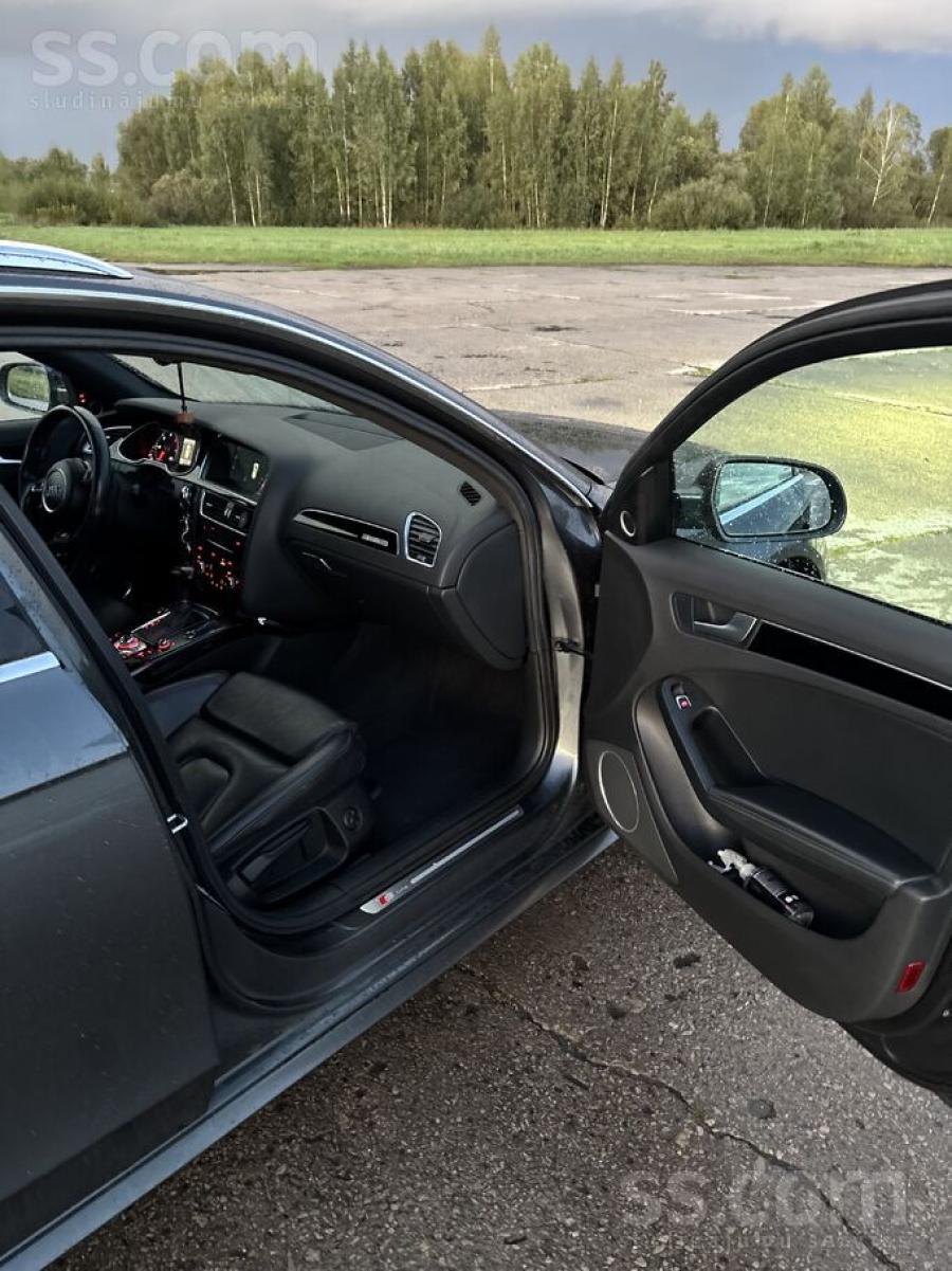 Grey Audi A4 2013 in Riga, with an engine capacity of 3.00 L and mileage of 194 thousand km for 7999 €, photo 14 on AUTOMOTO.COM.LV