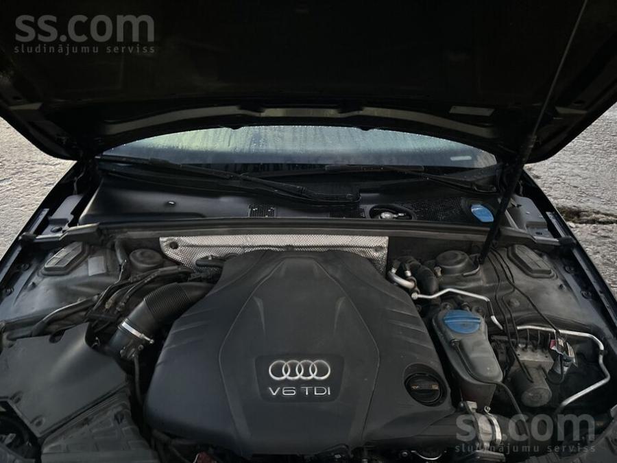 Grey Audi A4 2013 in Riga, with an engine capacity of 3.00 L and mileage of 194 thousand km for 7999 €, photo 31 on AUTOMOTO.COM.LV