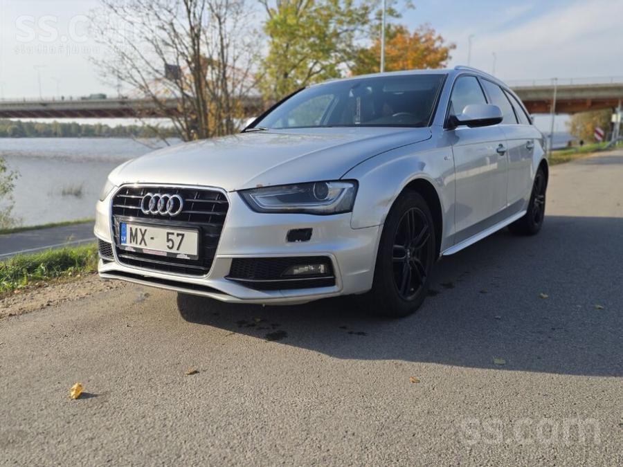 Pelēks Audi A4 2013 Rīga, ar dzinēja tilpumu 2.00 L un nobraukumu 476 tūkst. km par 8900 €, foto 3 vietnē AUTOMOTO.COM.LV