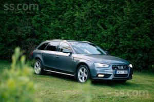 Pelēks Audi A4 2013 Madona, ar dzinēja tilpumu 2.00 L un nobraukumu 340 tūkst. km par 7999 €, foto 1 vietnē AUTOMOTO.COM.LV