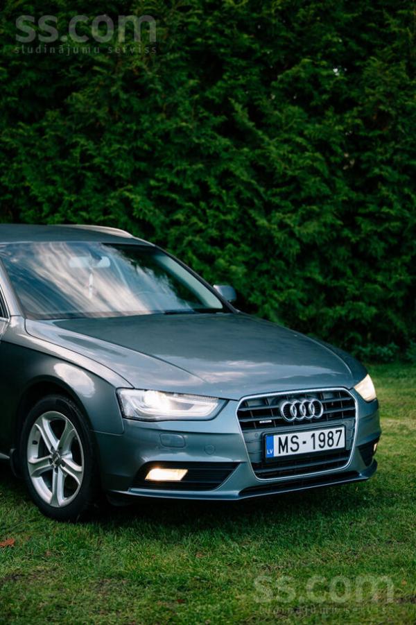 Grey Audi A4 2013 in Madona, with an engine capacity of 2.00 L and mileage of 340 thousand km for 7999 €, photo 3 on AUTOMOTO.COM.LV