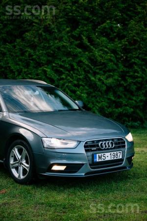 Pelēks Audi A4 2013 Madona, ar dzinēja tilpumu 2.00 L un nobraukumu 340 tūkst. km par 7999 €, foto 3 vietnē AUTOMOTO.COM.LV